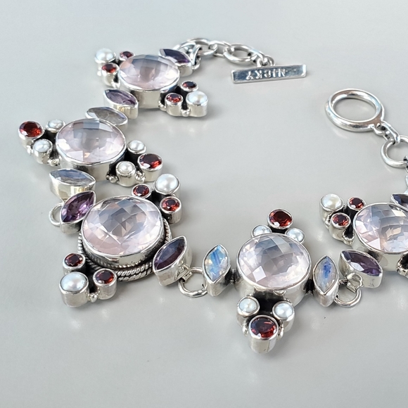 Nicky Butler | Jewelry | Nicky Butler 925 Sterling Silver Rose Quartz ...